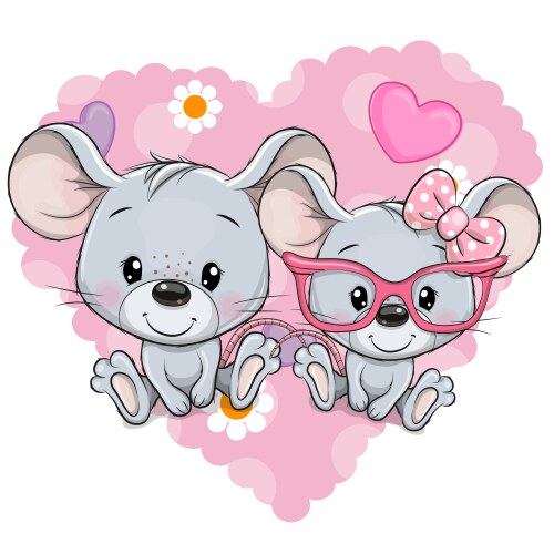 Sweet mouse Royalty Free Vector Image - VectorStock