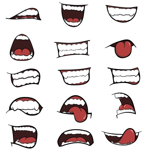 Cartoon Mouth Vector Images (over 130,000)