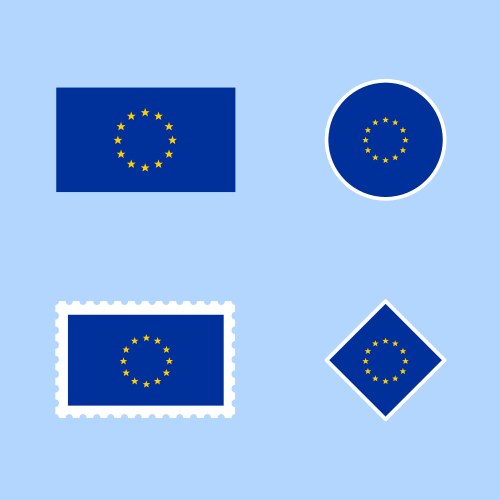 European union identity Royalty Free Vector Image