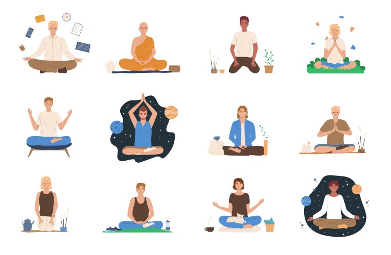 Meditation Vector Images (over 200,000)