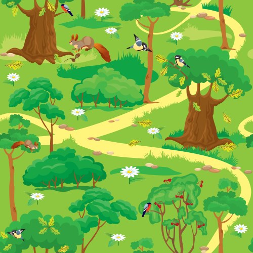 Landscape Seamless Pattern Vector Images (over 20,000)