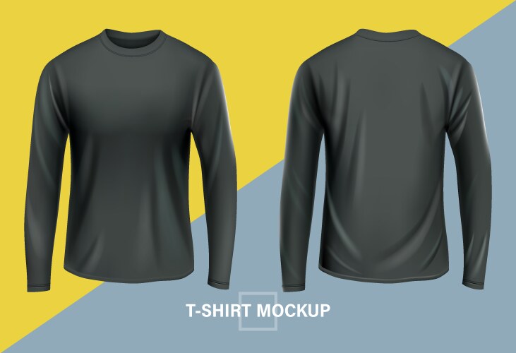 T-Shirt Template Front and Back Vector Images (over 17,000)