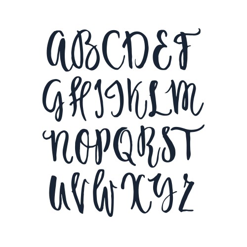 Calligraphy Alphabet Vector Images (over 190,000)