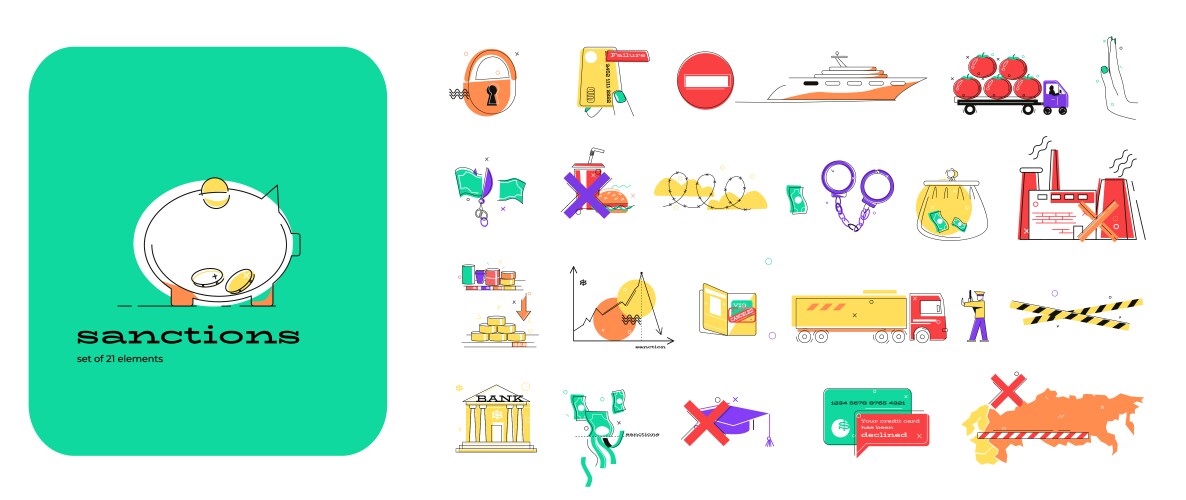 Sanctions Vector Images (over 3,500)