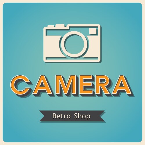 Colorful camera shutter background eps10 Vector Image