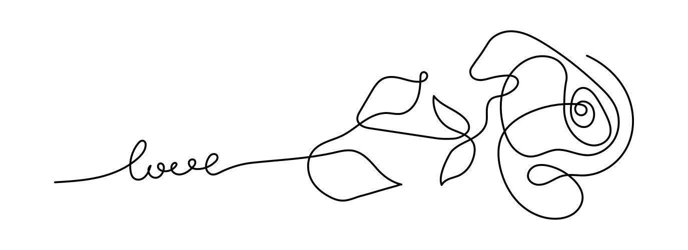 Rose Continuous Vector Images (over 3,100)