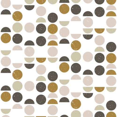 Colored circle seamless pattern Royalty Free Vector Image