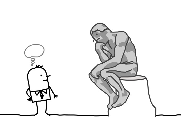 Man Thinking Cartoon Vector Images (over 20,000)