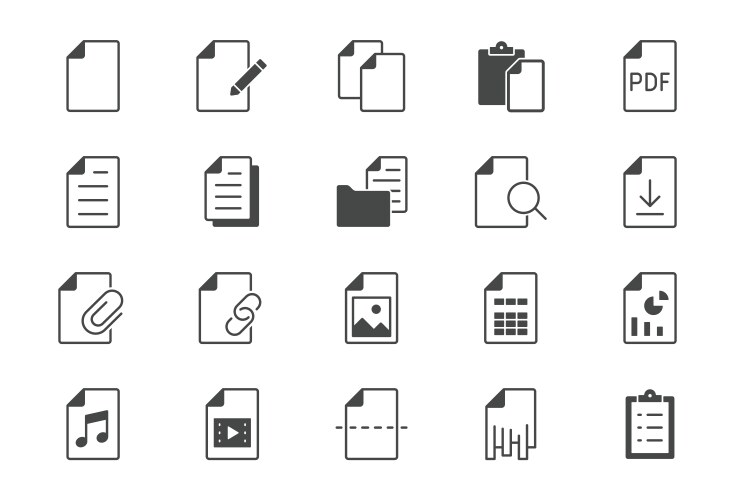 Text File Vector Images (over 66,000)