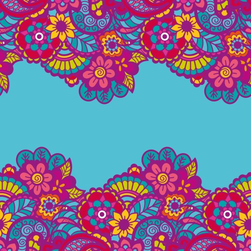 Mehndi design patterns Royalty Free Vector Image