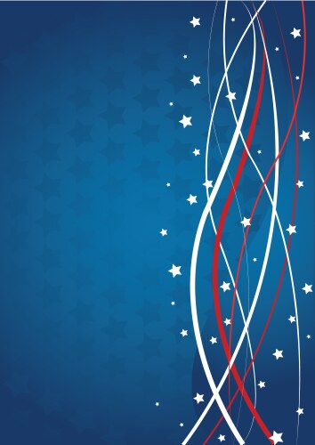 Patriotic background Royalty Free Vector Image