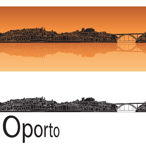 Porto Portugal Skyline Vector Images (over 180)