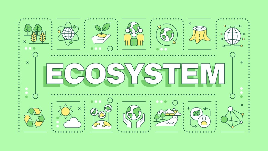 Earth Ecosystem Vector Images (over 18,000)
