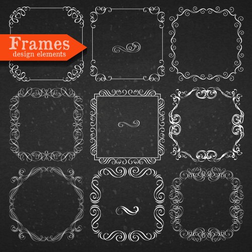 Small design elements Royalty Free Vector Image