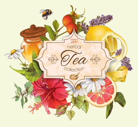 Vintage Tea Logo Page 4 | Vintage Tea Logo Vector Art, Icons, And