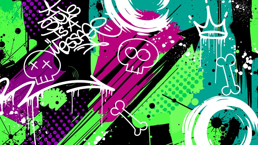 Graffiti Background Vector Images (over 76,000)