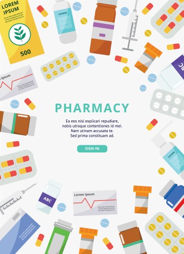 Pharmacy Flyer Template Vector Images (over 2,900)