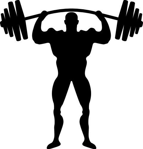 Bodybuilder Lifting Weights Vector Images (over 31,000)