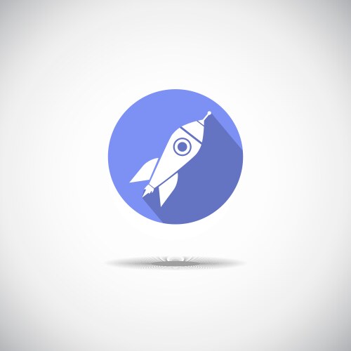 Rocket icon Royalty Free Vector Image - VectorStock