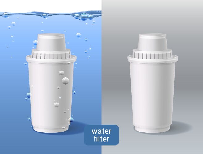 Sparkling water advertising poster Royalty Free Vector Image