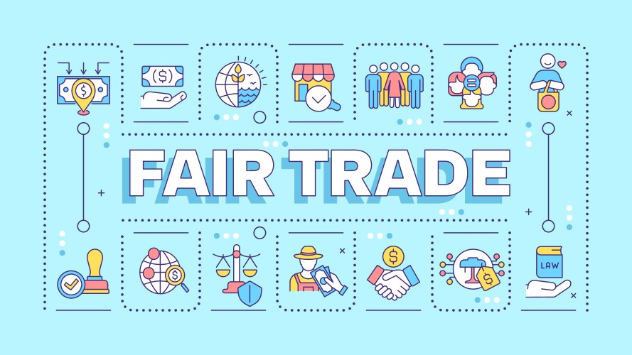 Gender equality light blue word concept Royalty Free Vector