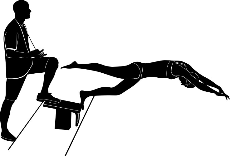 Swimmer athlete Royalty Free Vector Image - VectorStock