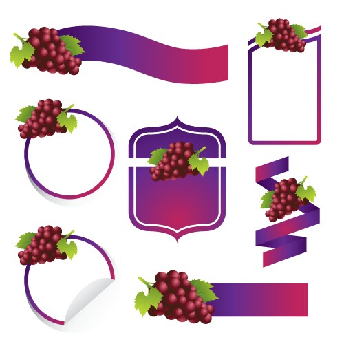 Grape Jam Label Vector Images (over 170)