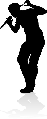 Pop Star Silhouette Vector Images (over 1,100)
