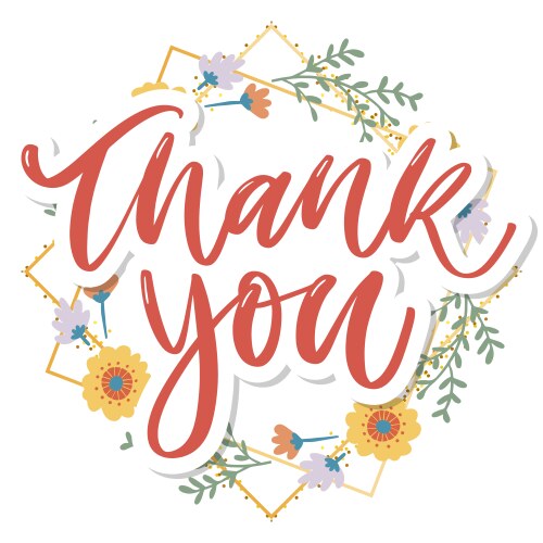 Thank You Spring Vector Images (over 2,600)