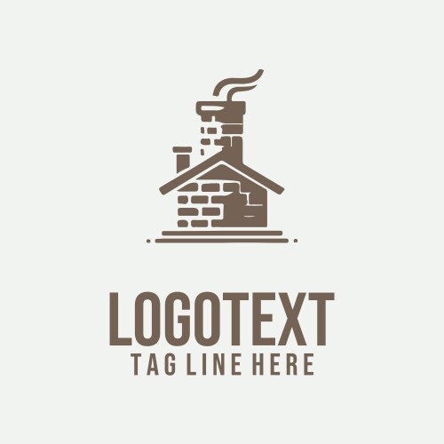 Chimney logo Royalty Free Vector Image - VectorStock