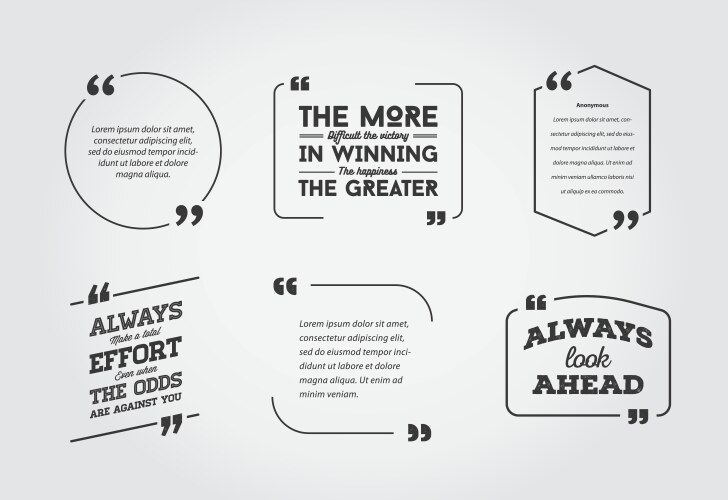 Quote Vector Images (over 380,000)
