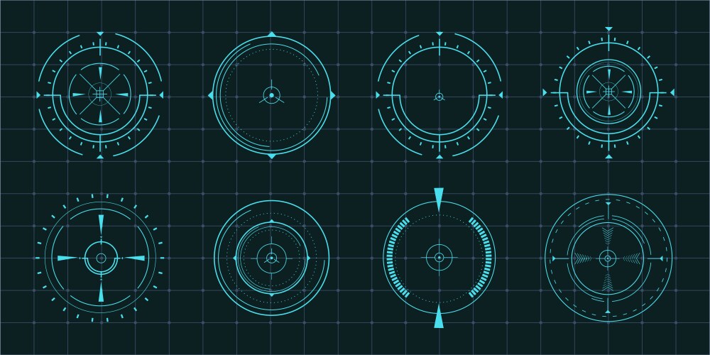 Futuristic Hud Gun Vector Images (over 460)