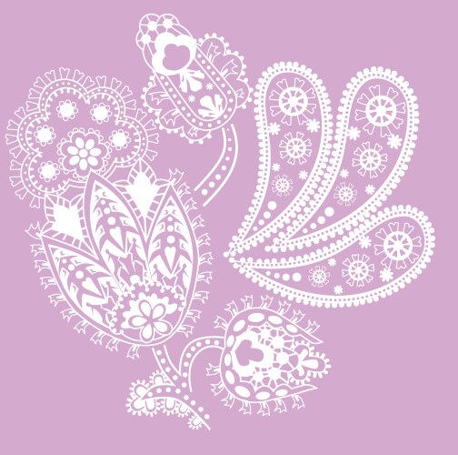 Seamless paisley pattern Royalty Free Vector Image