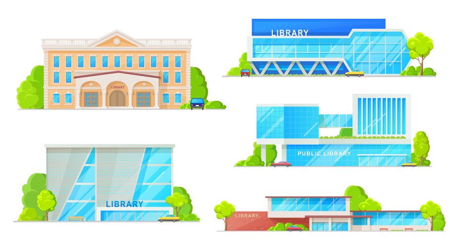 Library Building Vector Images (over 12,000)