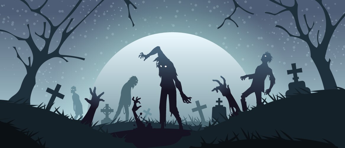 Graveyard Cartoon Vector Images (over 11,000)