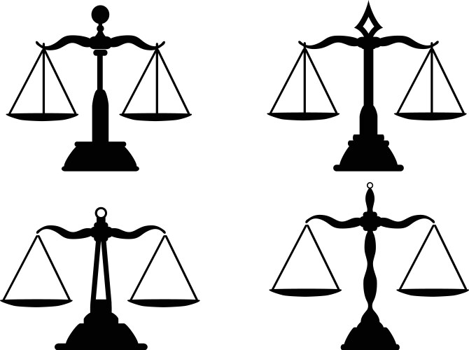 Scale icon Royalty Free Vector Image - VectorStock