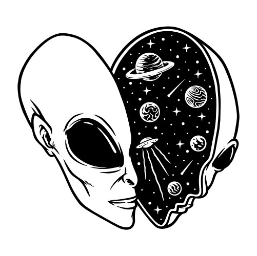 Alien Outline Vector Images (over 11,000)