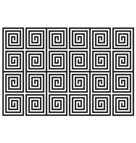 Geometric block pattern Royalty Free Vector Image