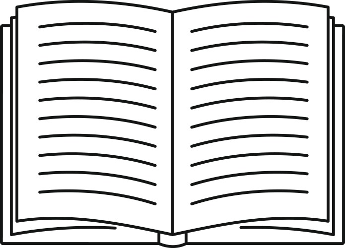Open Book Outline Vector Images (over 19,000)