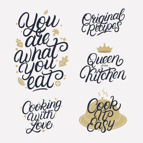 Kitchen Sayings Vector Images (over 1,600)