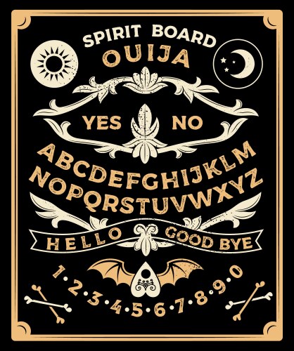 Occultism set with pentagram voodoo doll human Vector Image