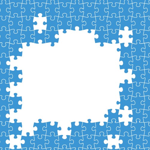 Puzzle Template Vector Images (over 51,000)