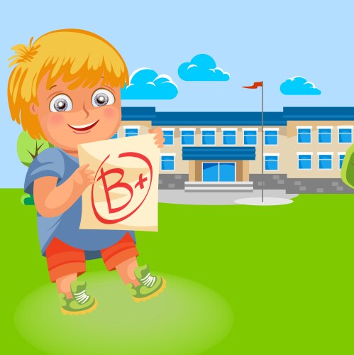 School frame Royalty Free Vector Image - VectorStock