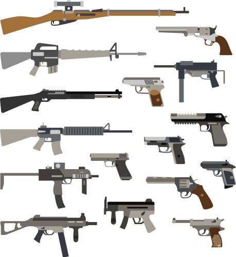 Weapons Royalty Free Vector Image - VectorStock