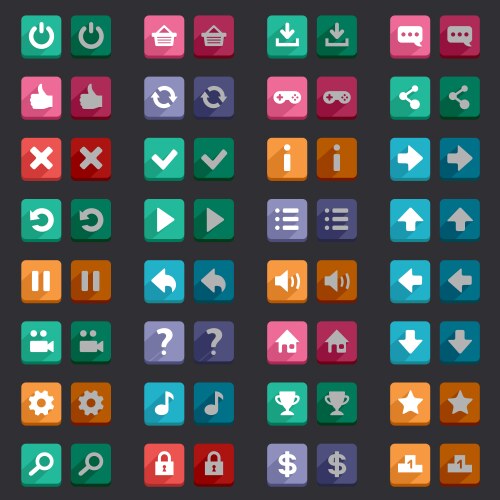 Game Interface Button Vector Images Over 20000