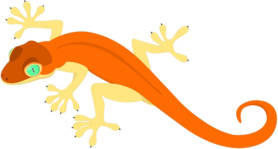 Gecko Cartoon Vector Images (over 3,500)