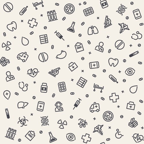 Seamless pattern with grey anchors and hearts Vector Image