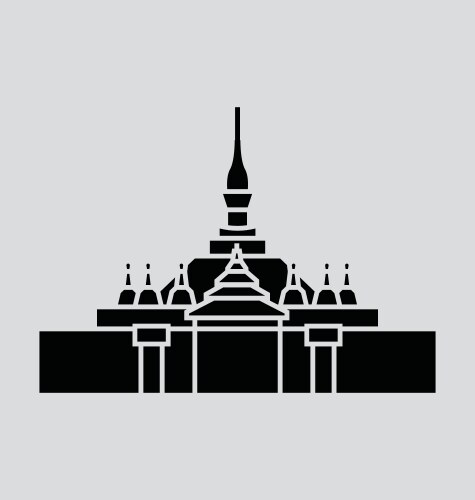 Vientiane Laos Building Vector Images (67)