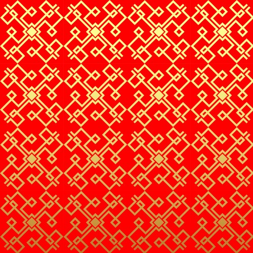 Red star seamless pattern background Royalty Free Vector