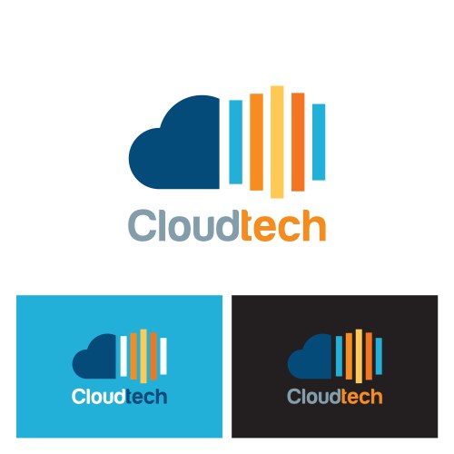 Wireless cloud technology Royalty Free Vector Image